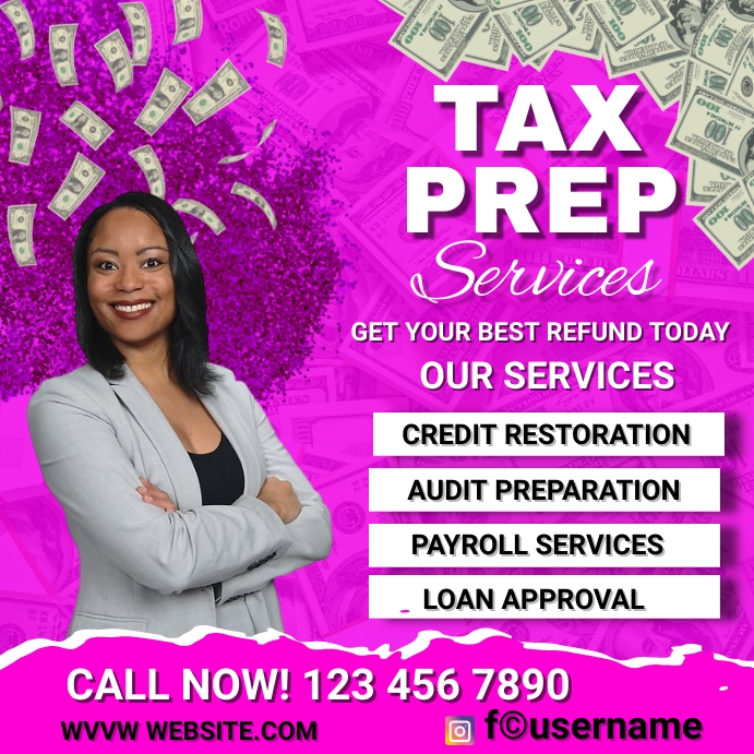 tax flyer, tax business and financial flyer Template | PosterMyWall