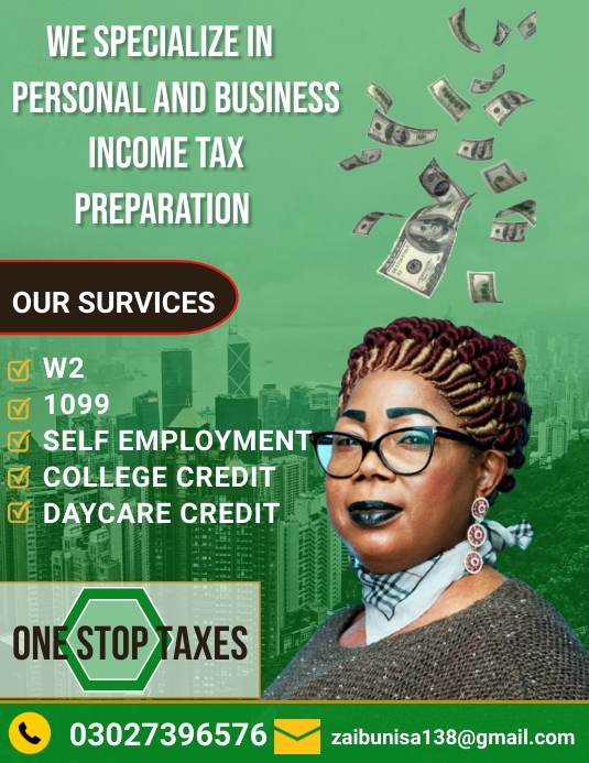 Tax Flyer Template | PosterMyWall