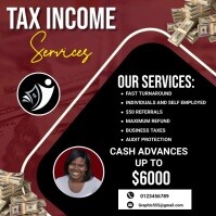 tax prep flyers Template | PosterMyWall