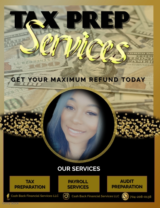 Tax Prep Template | PosterMyWall