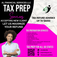 tax preparation flyers Template | PosterMyWall