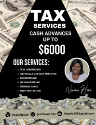 tax refund flyers Template | PosterMyWall