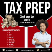 tax prep flyers Template | PosterMyWall