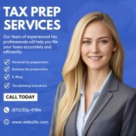 Tax Prep Ads Template | PosterMyWall