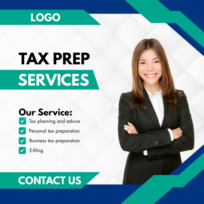 TAX PREP SERVICES Template | PosterMyWall