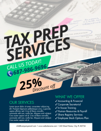 Tax Prep Flyer (1) Template | PosterMyWall