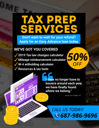 Income Tax TIME Flyer Template | PosterMyWall