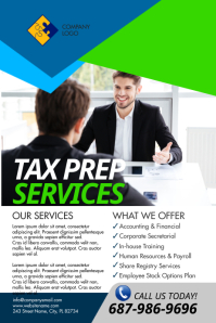 Tax Services Flyer Template | PosterMyWall