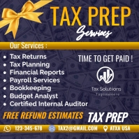 tax service flyer Template | PosterMyWall