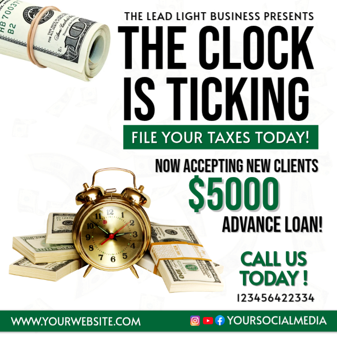 Tax Preparation Flyer 2026 Template | PosterMyWall