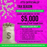 Tax Season Service flyer Template | PosterMyWall