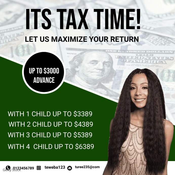 tax service flyer Template | PosterMyWall