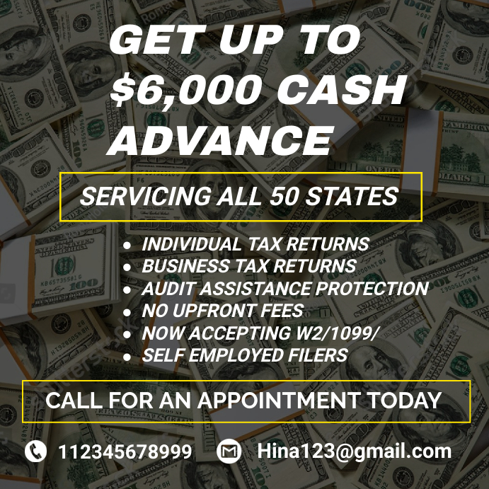tax service flyer Template | PosterMyWall