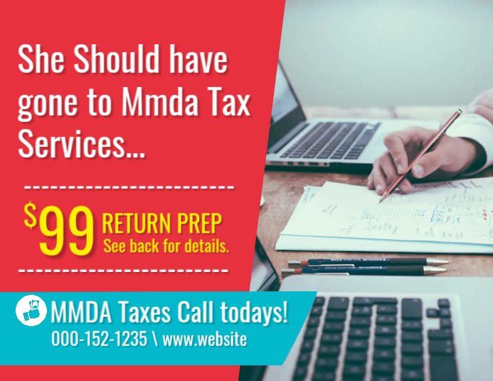 Tax Services Ads Template | PosterMyWall