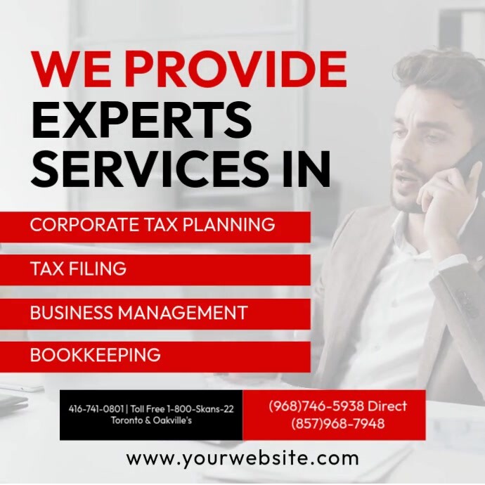 Tax Services Template | PosterMyWall