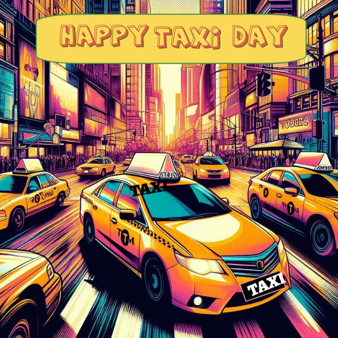 Copia de Taxi Day | PosterMyWall