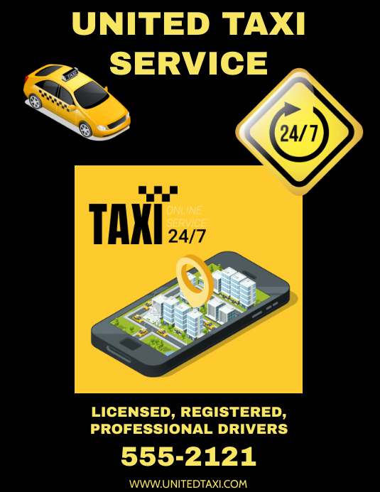 TAXI Template | PosterMyWall