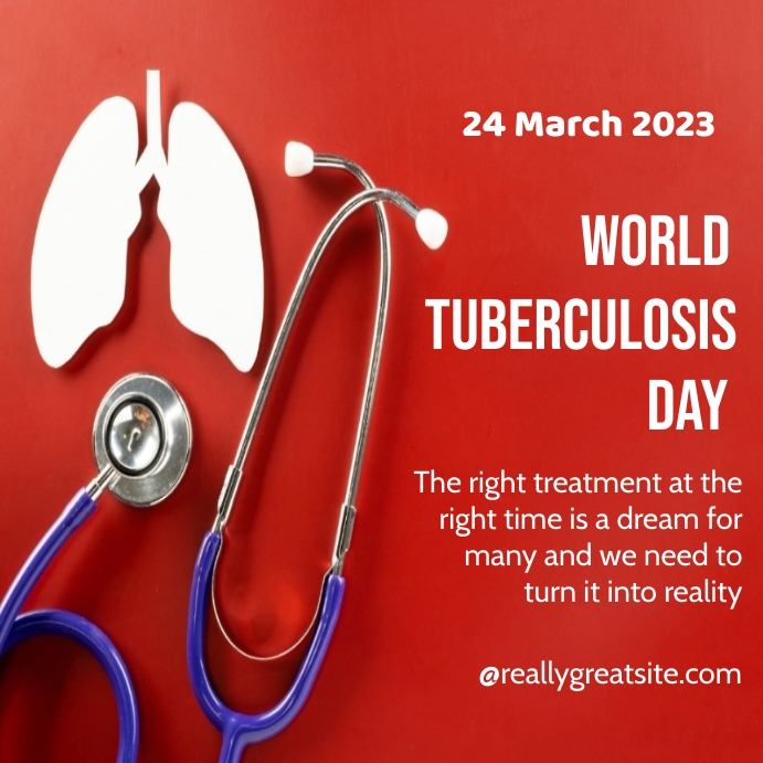 tb day, world tuberculosis day. Template | PosterMyWall
