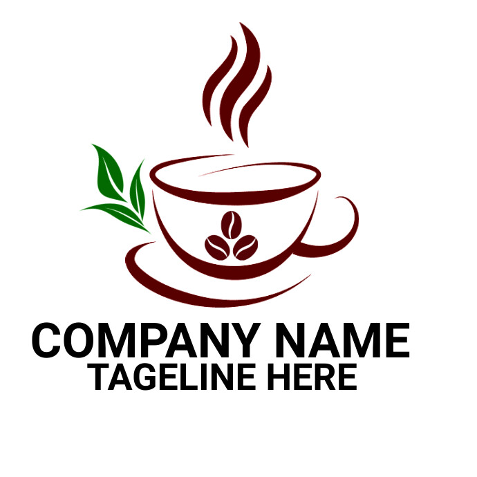 Copy of tea & coffee logo | PosterMyWall