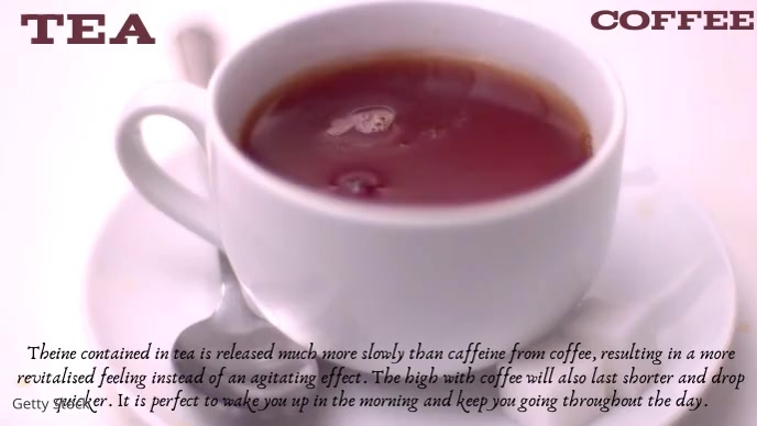 Tea and coffee Template | PosterMyWall