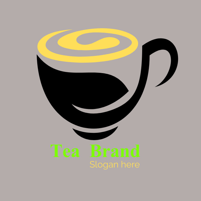 Tea Branding Logo design Template | PosterMyWall