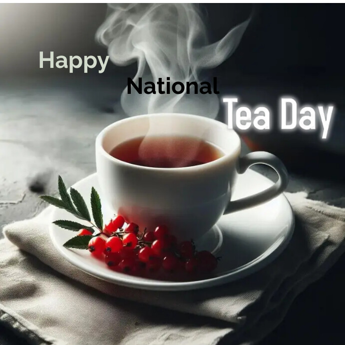 TEA DAY Template | PosterMyWall
