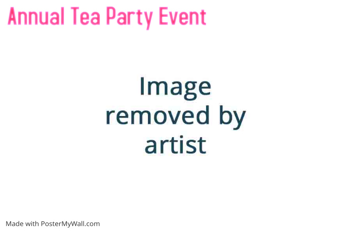 Tea Party Event | PosterMyWall