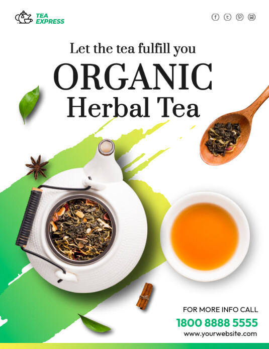 Tea Party Flyer Design Template | PosterMyWall