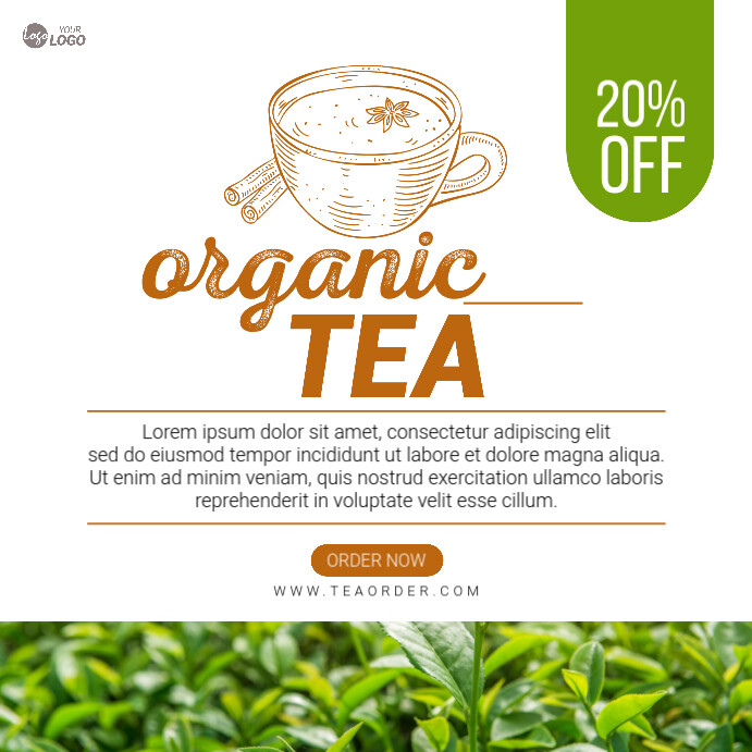 Tea Sale Ad Template | PosterMyWall