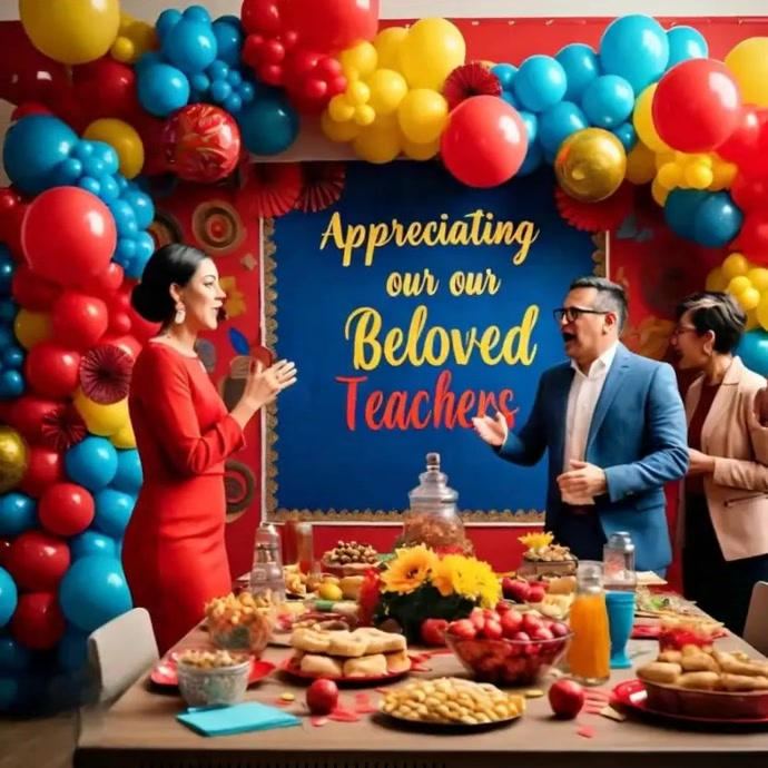 Teacher's appreciation Day Template | PosterMyWall