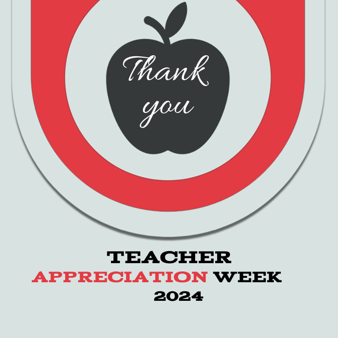Teacher's appreciation week post Template | PosterMyWall
