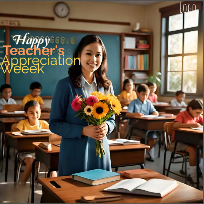 Teacher's Appreciation Week template | PosterMyWall