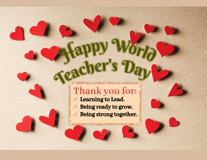 Teacher's day Template | PosterMyWall