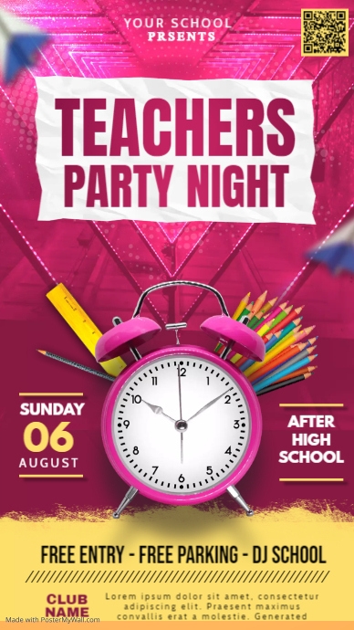 Teacher's day flyers Template | PosterMyWall