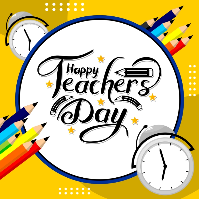 Copy of Teacher's Day Template | PosterMyWall