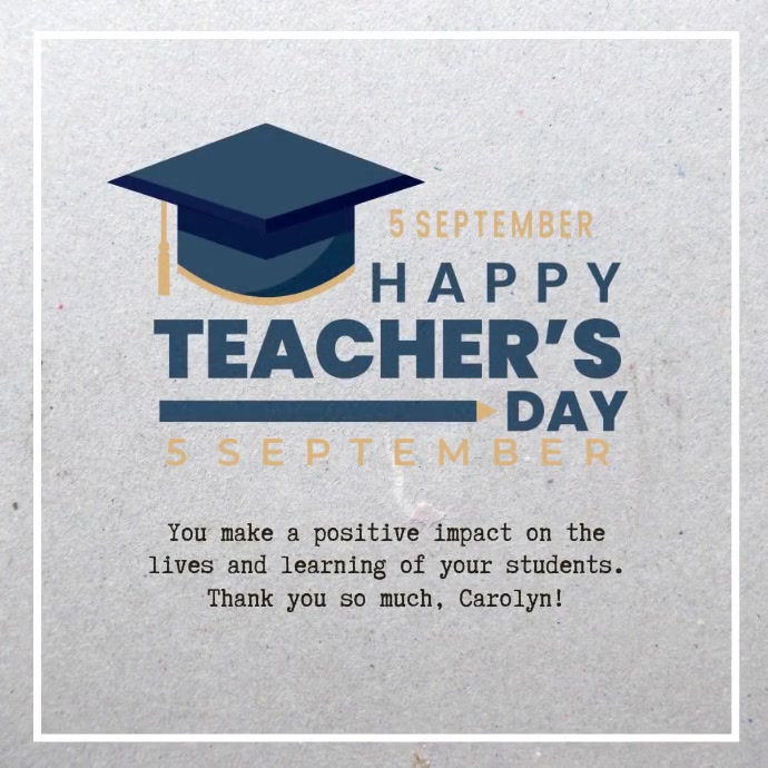 teacher Template | PosterMyWall