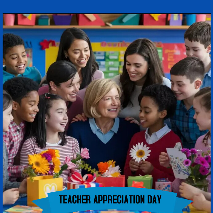 Teacher Appreciation Day Template | PosterMyWall