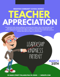 Teacher Appreciation Flyer Template | PosterMyWall
