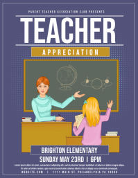 Teacher Appreciation Template | PosterMyWall