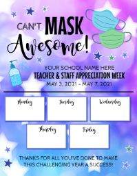 Teacher Appreciation Flyer Template | PosterMyWall