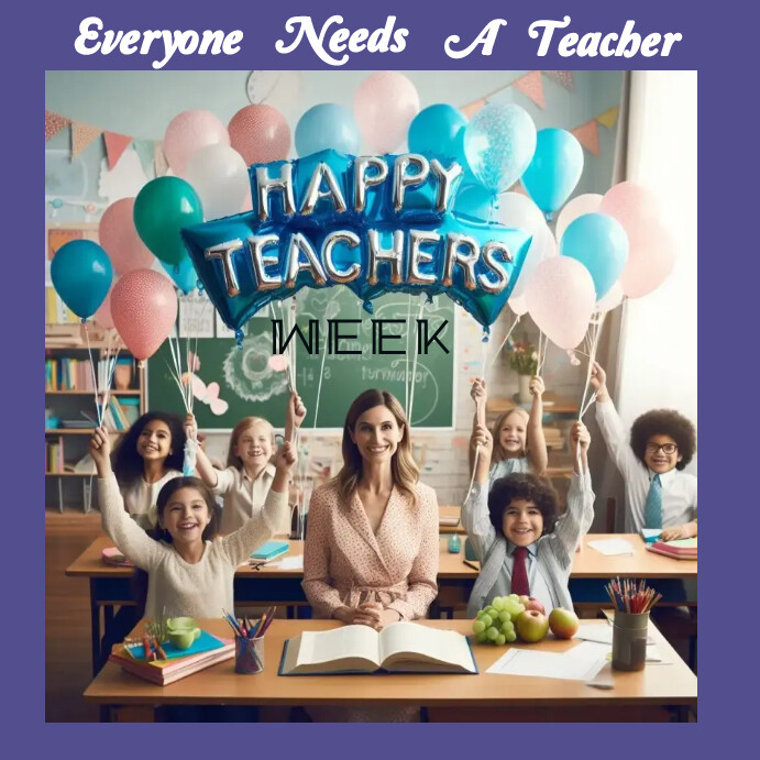Teacher Template | PosterMyWall