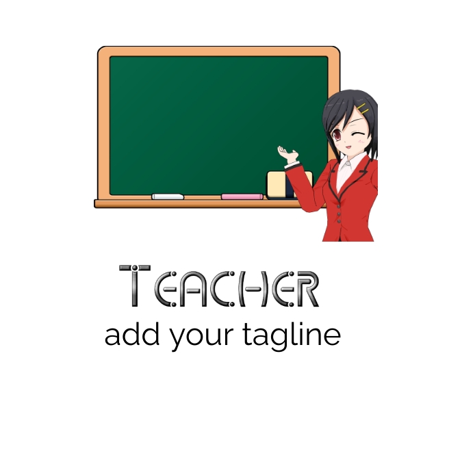 Copy of Teacher | PosterMyWall
