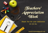 Teachers' Appreciation Week Template | PosterMyWall