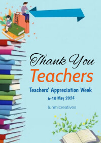 Teachers' Appreciation Week Template | PosterMyWall