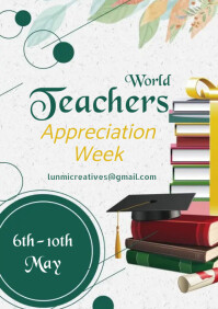 Teachers' Appreciation Week Template | PosterMyWall