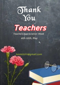 Teachers' Appreciation Week Template | PosterMyWall