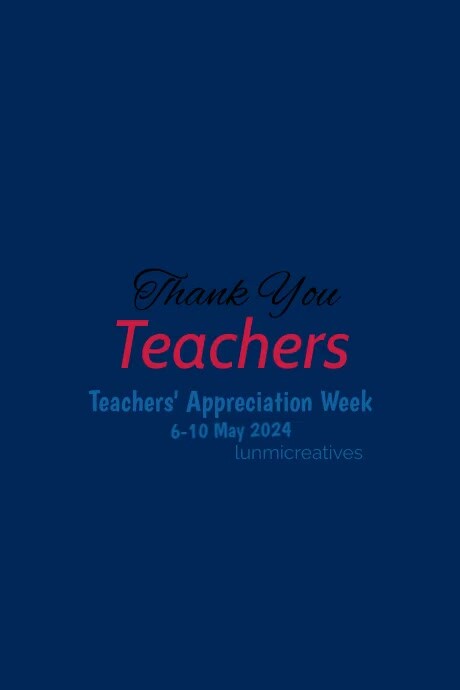 Teachers' Appreciation Week Template | PosterMyWall