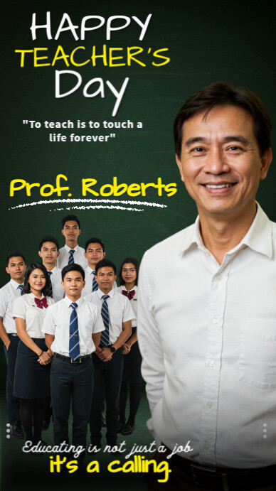 teachers appreciation reel Template | PosterMyWall