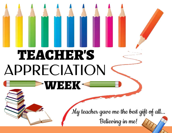 Plantilla de Teachers Appreciation Week template | PosterMyWall