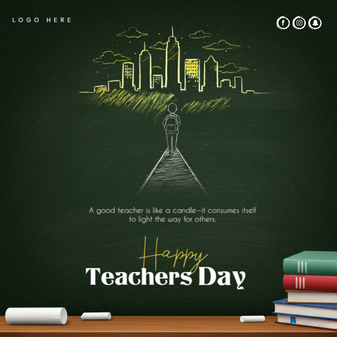 Plantilla de Teachers Build the Future | PosterMyWall
